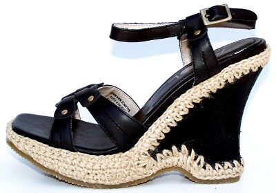 AWOL Titus women designer genuine leather sandals 8.5 | eBay
