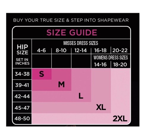 Maidenform Flexees Shapewear (brief, thong, thigh slimmer) Sizes S- 3XL ...