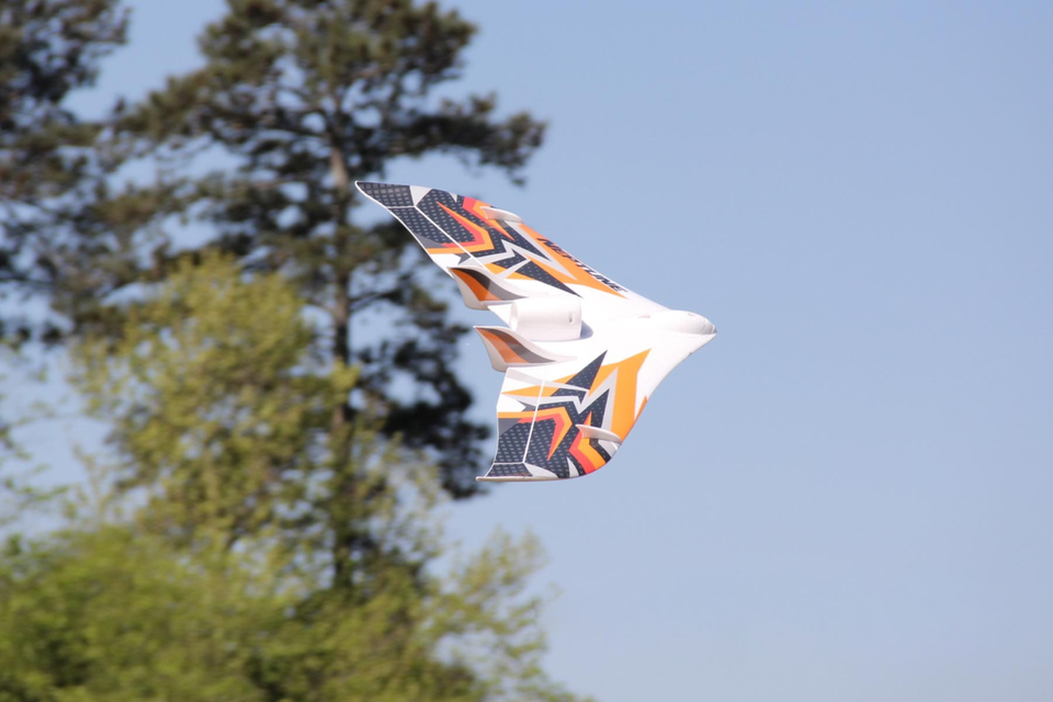 RC Airplane Aircraft Flying Wing Aerobatic Skynetic Neptune 64mm EDF ...