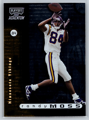 Randy Moss 2000 Playoff Momentum Base Set Card #53 Minnesota Vikings | eBay