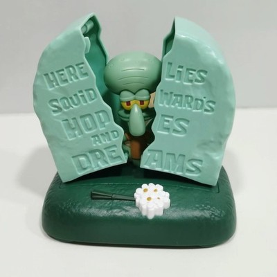 KFC 2024 Halloween SpongeBob Squidward Tombstone Toy 🎃 Rare Collectible ...