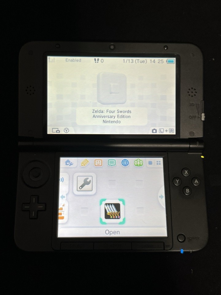 Nintendo 3DS XL Blue Handheld Console 32GB Wi-Fi 3D Audio Technology | eBay