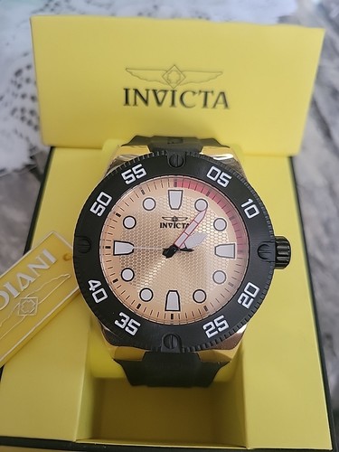 INVICTA BLACK AND GOLD EXECUTIVE PRO DIVER WATCH | eBay