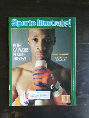 Sports Illustrated October 6, 1986 Darryl Strawberry New York Mets 424 ...
