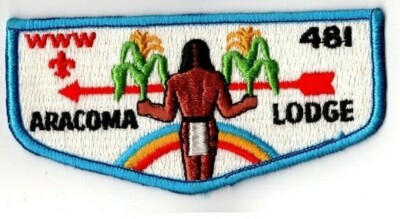 Aracoma Lodge 481 Black Warrior Council, Alabama S-7b, Plastic Back ...