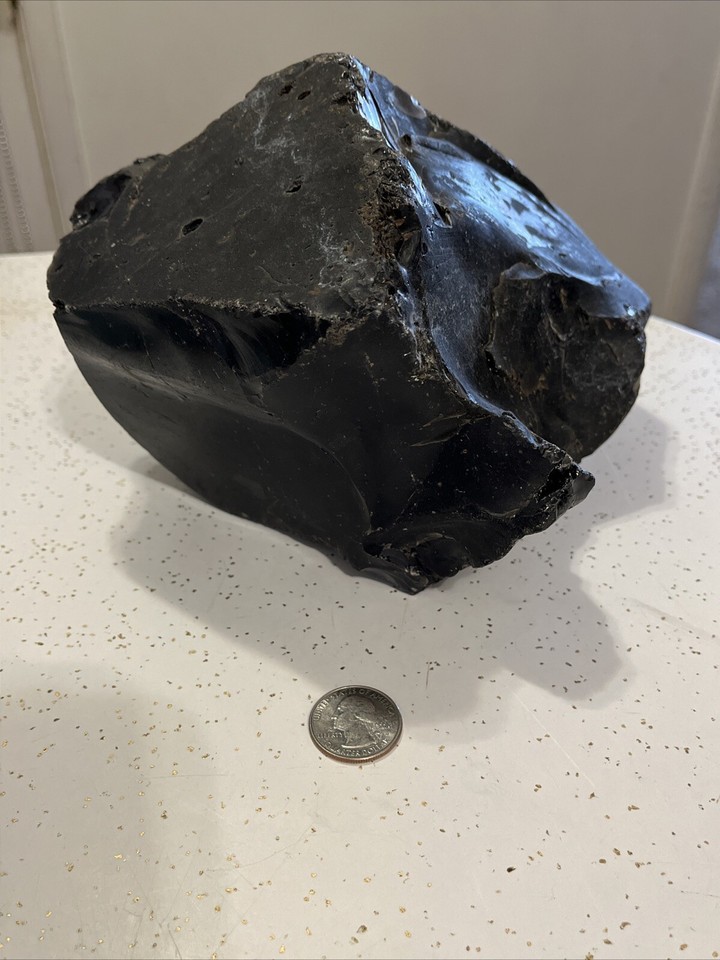 Obsidian HUGE Stone Rough Raw Chunk ⭐ 9 lbs ⭐ | eBay