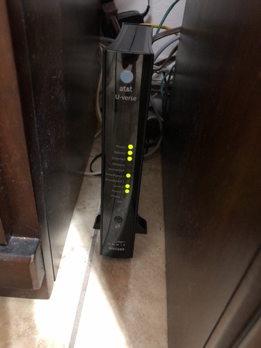 At&t U-verse ARRIS NVG589 Gateway Modem WiFi Router for sale online | eBay