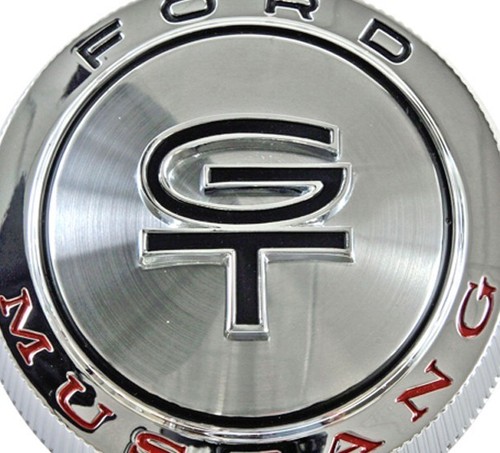 1966 Ford Mustang GT Gas Cap Chrome Twist on with Cable | Durability Tested