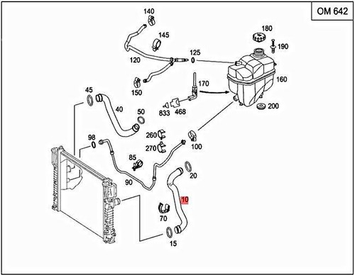 Genuine MERCEDES S211 W211 E-CLASS W211 Estate S211 Hose 2115016482 | eBay
