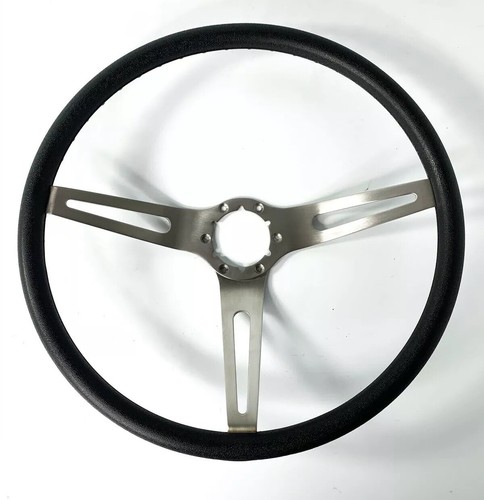 Black 3 Spoke Steering Wheel For 1969-72 Chevy Chevelle, Nova, Camaro ...