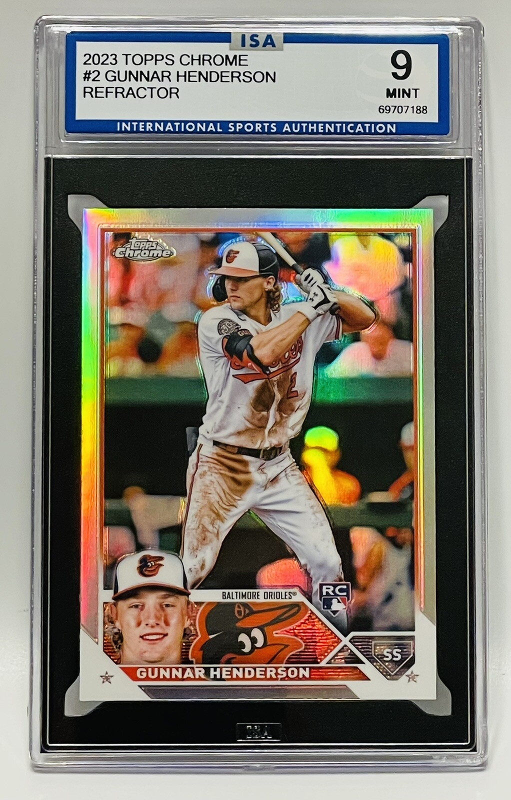 2023 Topps Chrome - Prism Refractor #2 Gunnar Henderson (RC) for sale ...