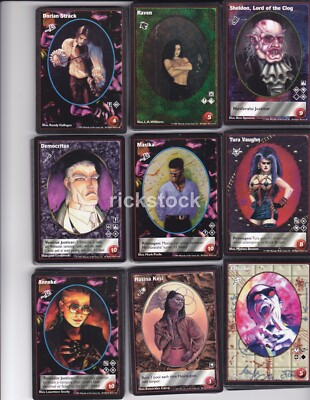 Complete Set 111 Vampires Crypt VTES Vampire: the Eternal Struggle ...