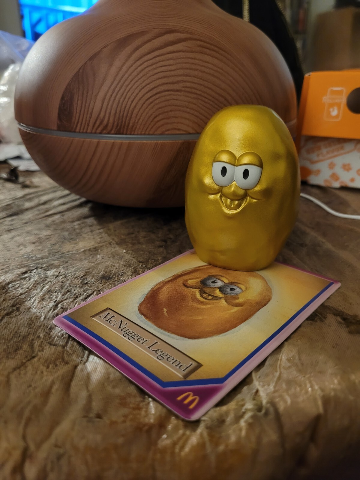 2023 McDonalds Rare Kerwin Frost McNugget Buddies Golden Nugget -New ...