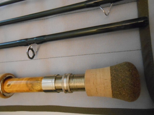 E.L. KEULING ROD COMPANY 9'0" 6 WT. CARBON FIBER FLY ROD -- NEW ...