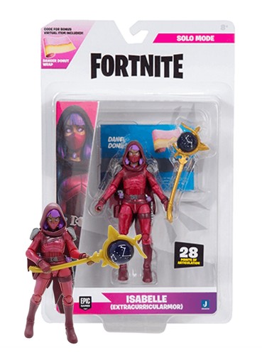 Fortnite Isabelle (Extracurricularmor) Solo Mode 4" Figure Mint in Box ...