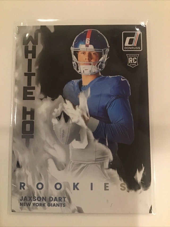 2025 Donruss Jackson Dart White Hot Rookies SP #WHR-JXD - Giants Rookie ...