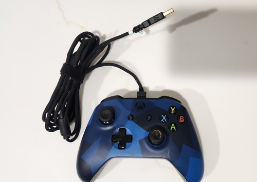 Microsoft Xbox One Wireless Controller Blue 1708 With UsB Adaptor | eBay