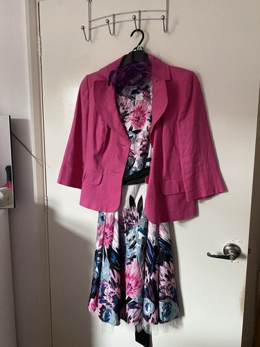 Debenhams Collection- Occasion Outfit, Size 14 Dress And Jacket ...