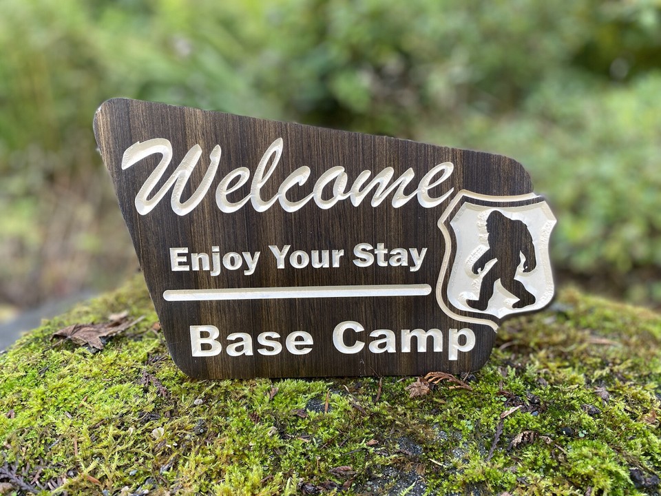 Custom National Forest Inspired Family Welcome Sign | eBay