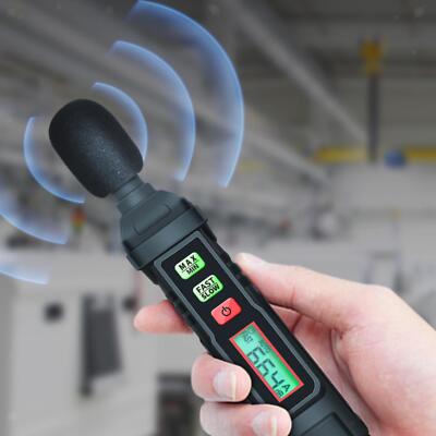 Decibel Meter Audio Noise Measure Device Decibel Reader 30 – 130 dB ...