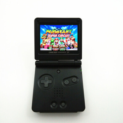 Black 5 Levels Backlight V2 iPS LCD Screen Game Boy Advance SP GBA SP ...