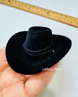 ZT TOYS 1/6 Black Color Cowboy Hat For 12" PHICEN WORLDBOX Action ...