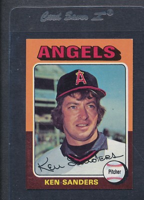 1975 Topps #366 Ken Sanders Angels NM *4801 | eBay