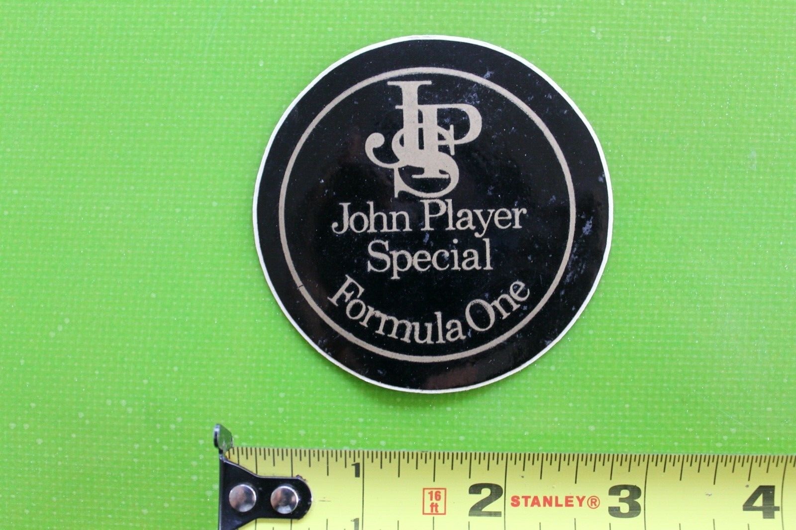 JPS John Player Special Formula One Gold Logo Z35A Vintage ...