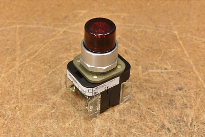Allen-Bradley 800T-QBH24A, Red LED Illuminated Push Button, 24 V, Lamp ...