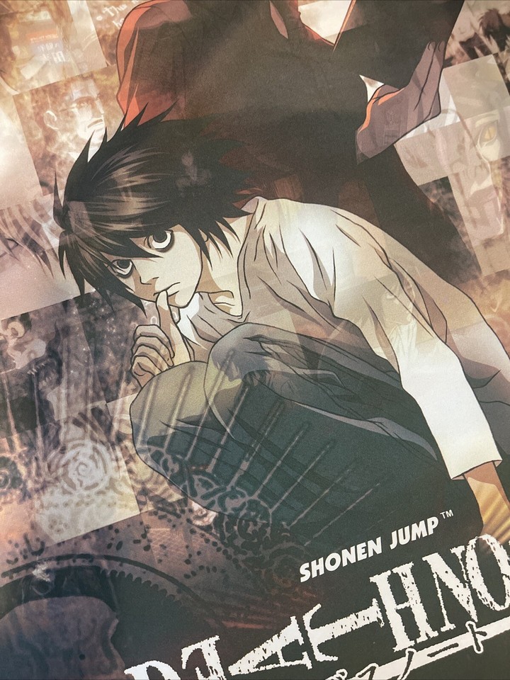Shonen Jump Viz Media Death Note Anime Fabric Wall Scroll Poster 43.5 ...