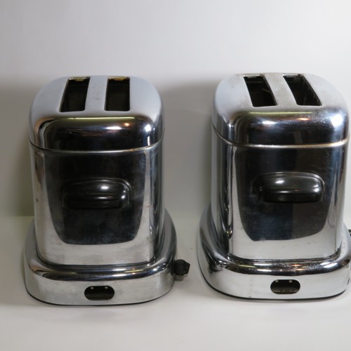 SET OF 2: Vintage Kenmore Chrome Toasters 307-6331 Art Deco 1940's | eBay