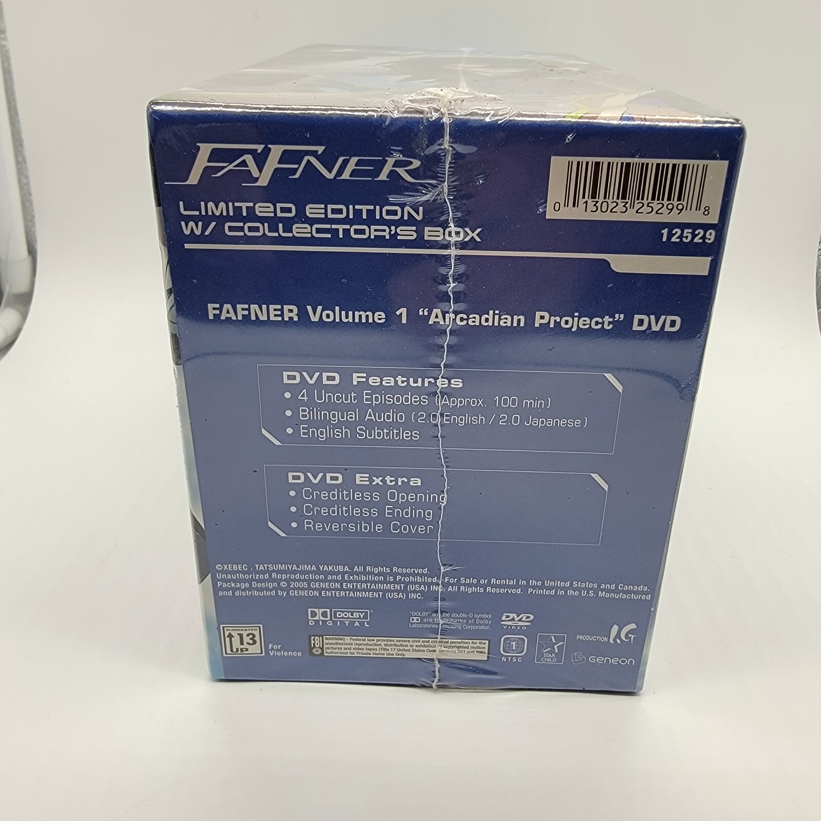 Fafner - Vol. 1: Arcadian Project (DVD, 2005, Collectors Edition) for ...