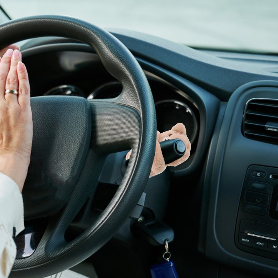 Wiper Shift Handle Decorative Bear Plush Car Ornaments Cute Stuffed ...