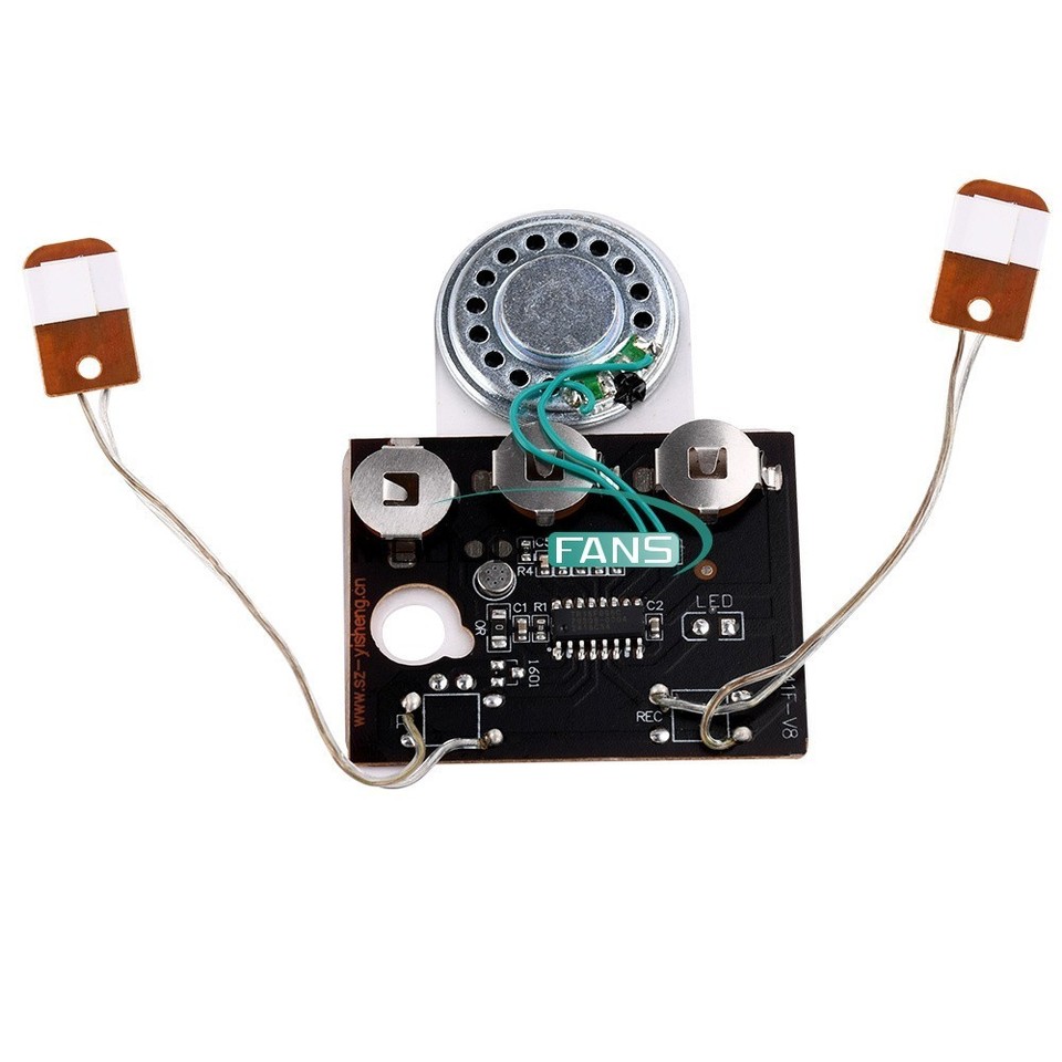 30s Recordable Voice Chip Sound Module Musical DIY Greeting Card Music ...