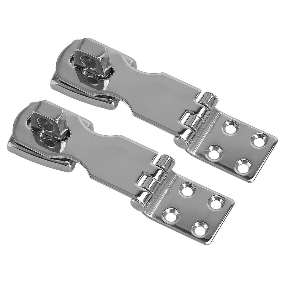 2xBoat Stainless Steel Locker Latch Clamp Anti Rattle Marine Hatch ...