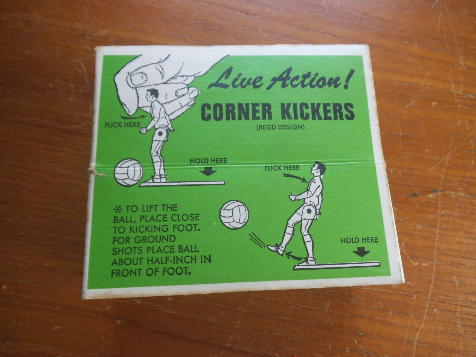 Vintage Subbuteo Live Action Corner Kickers Set C 131 c. 1960/70's ...