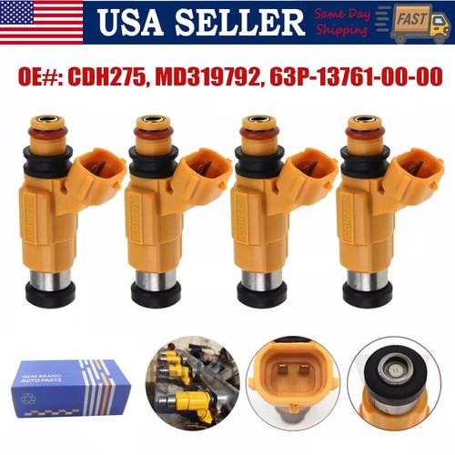 Fuel Injectors Fit Marine Yamaha F150 Outboard Four Stroke Mitsubishi ...