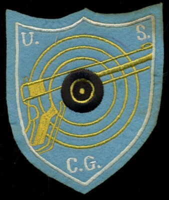USCG Coast Guard Marksman Pistol Sharpshooter Patch AA-1 | eBay