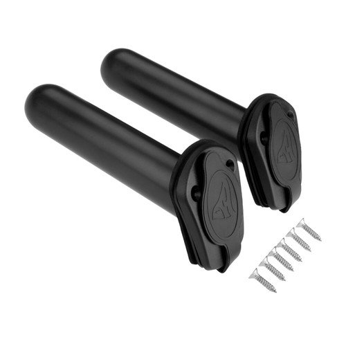 2x 30 Deg Nylon Fishing Rod Holder Flush Mount Rack Tube Boat Yacht ...