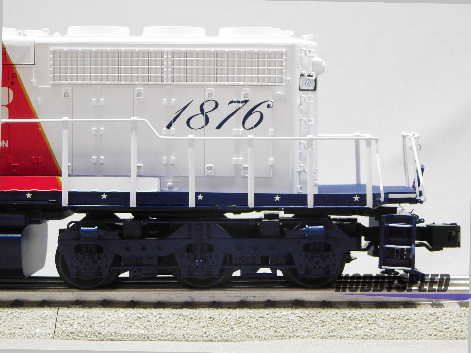 LIONEL BN NON-POWERED SD40-2 DIESEL LOCOMOTIVE ENGINE #1876 O GAUGE ...