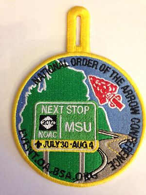 OA (BSA) 2012 NOAC Pre-Event Promotion Patch - MSU | eBay