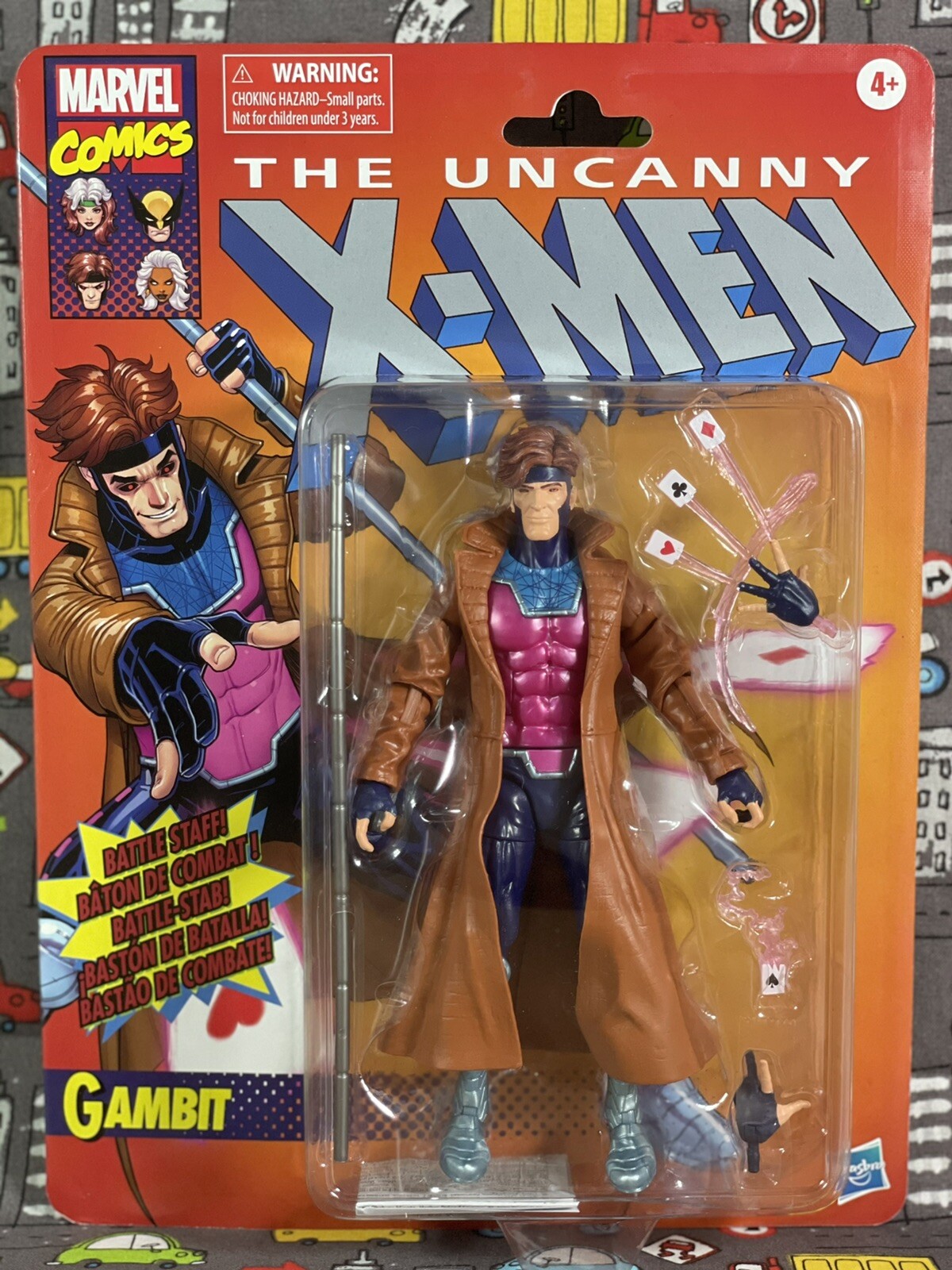 Hasbro Marvel Legends 6" Retro Collection Gambit Figure
