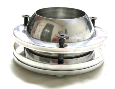 Billet Aluminum Steering Column Swivel Floor Mount for 2" Columns SBC ...
