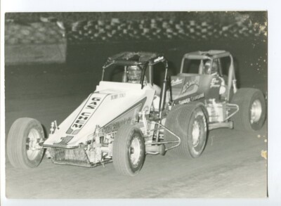 Bubby Jones #1 CRA Sprint Car Photo 5"x7" Draft Ascot Park | eBay