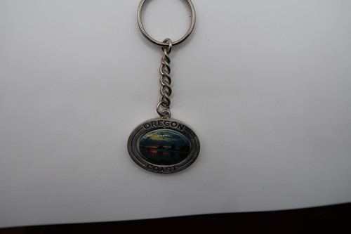 Vintage Oregon Keychain Oregon Coast Painted Beach Nature Key Ring | eBay