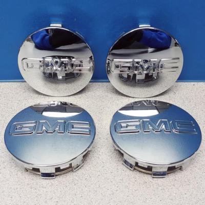 2014-2017 GMC Sierra 1500 / Yukon 3 1/4" Chrome Center Caps # 20942032 ...