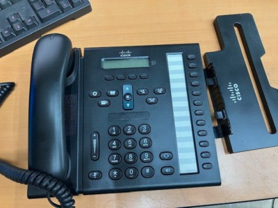 Cisco 6961 CP-6961-C-K9 Unified 12-line IP Phone with Anti-Glare LCD ...