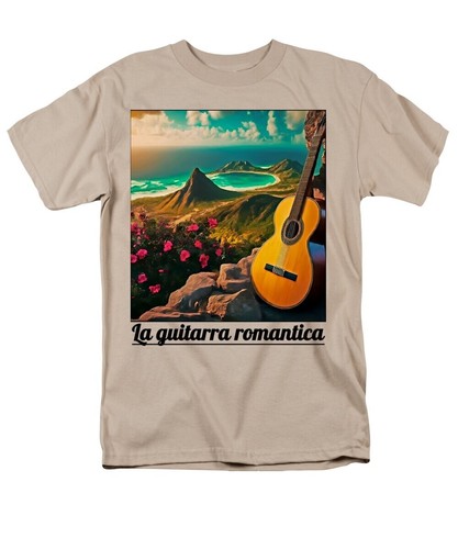 New High-Quality T-shirt "la guitarra romantica" Spanish Guitar Mexico ...