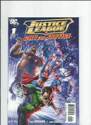DC Comics Justice League Cry for Justice NM-/M 2009 | eBay