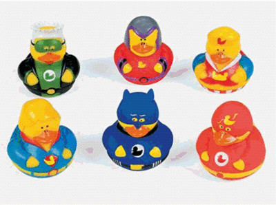 Super Hero Rubber Duck Set of 6 (Free Shipping with 6 Purchases) | eBay